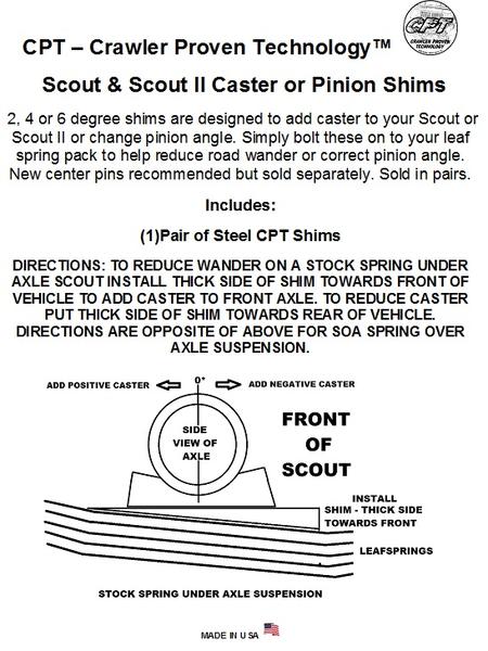 How to Install CPT Steel Caster Shims | IH PARTS AMERICA